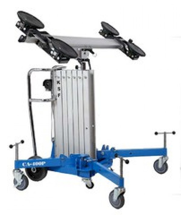 Avero KSF montageliften voor glas